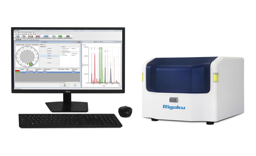 Rigaku NEX DE & NEX DE VS | Přímé buzení EDXRF spektrometr | BAS Rudice